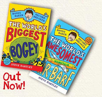 Home - Steve Hartley - author of Danny Baker, Record Breaker