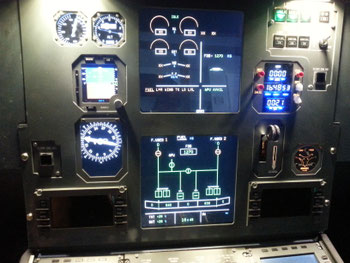 Main Instrument Panel - Airbus A320 Cockpit