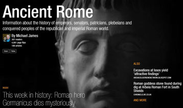 Where to find sources for Ancient Rome - History Skills