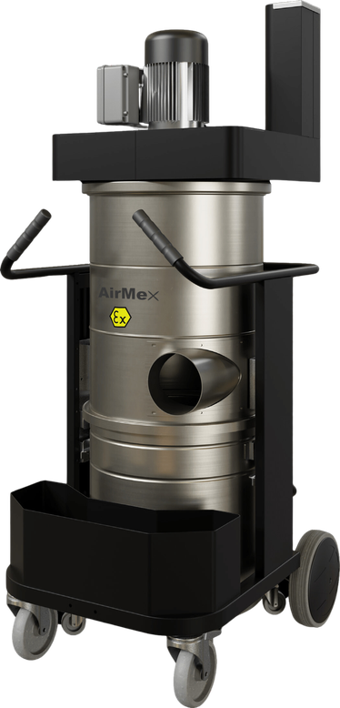 Industrielle Absaugungen für Staub & Feinstaub - AirMex Absauganlagen