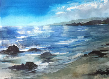 Landschaftsmalerei gemalt von Jopie Bopp - Onlineshop Engel Wandbilder ...