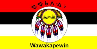 Wawakapewin First Nation Flag - MetroFlags.com - The Largest Online ...