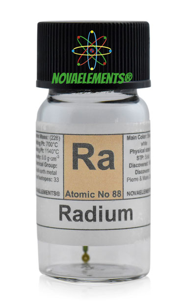 Buy Radium sample for element collection - NovaElements