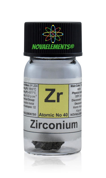 Buy Zirconium metal - NovaElements