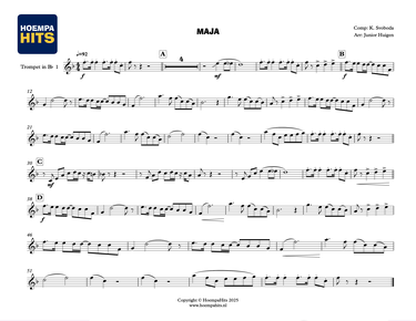 Maja - Blaasarrangementen van hoempahits!