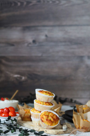 Gemüsemuffins - food-stories/ein vegetarischer Foodblog