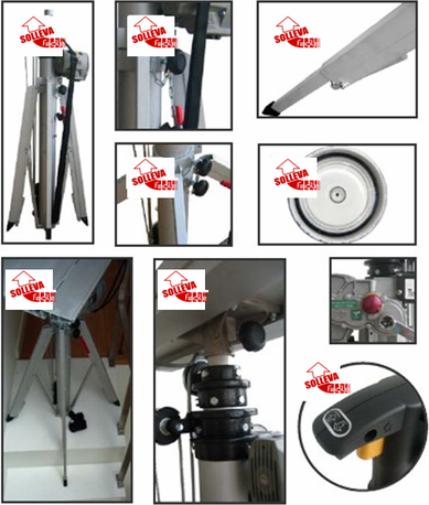 SollevaFacile - Sollevatori Telescopici Portatili Professionali CM340 e ...
