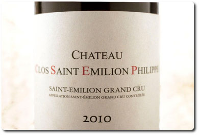 St Emilion Grand Cru - Clos Saint-Emilion Philippe Saint-Emilion Grand Cru