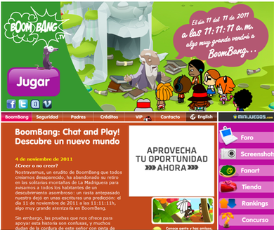 Boombang Chat & Play - Página Jimdo de bbtimes