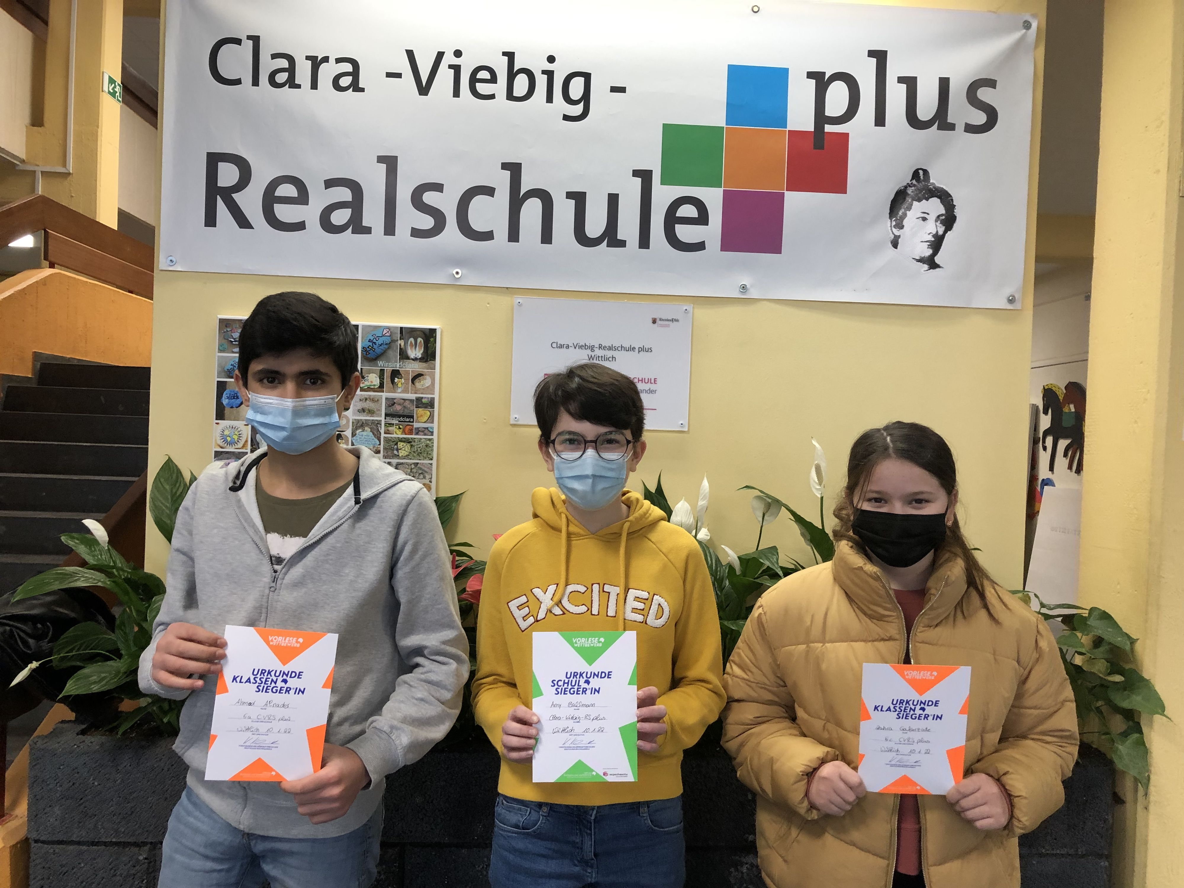 Vorlesewettbewerb an der Clara-Viebig-Realschule plus Wittlich ... Vorlesewettbewerb an der Clara-Viebig-Realschule plus Wittlich ...