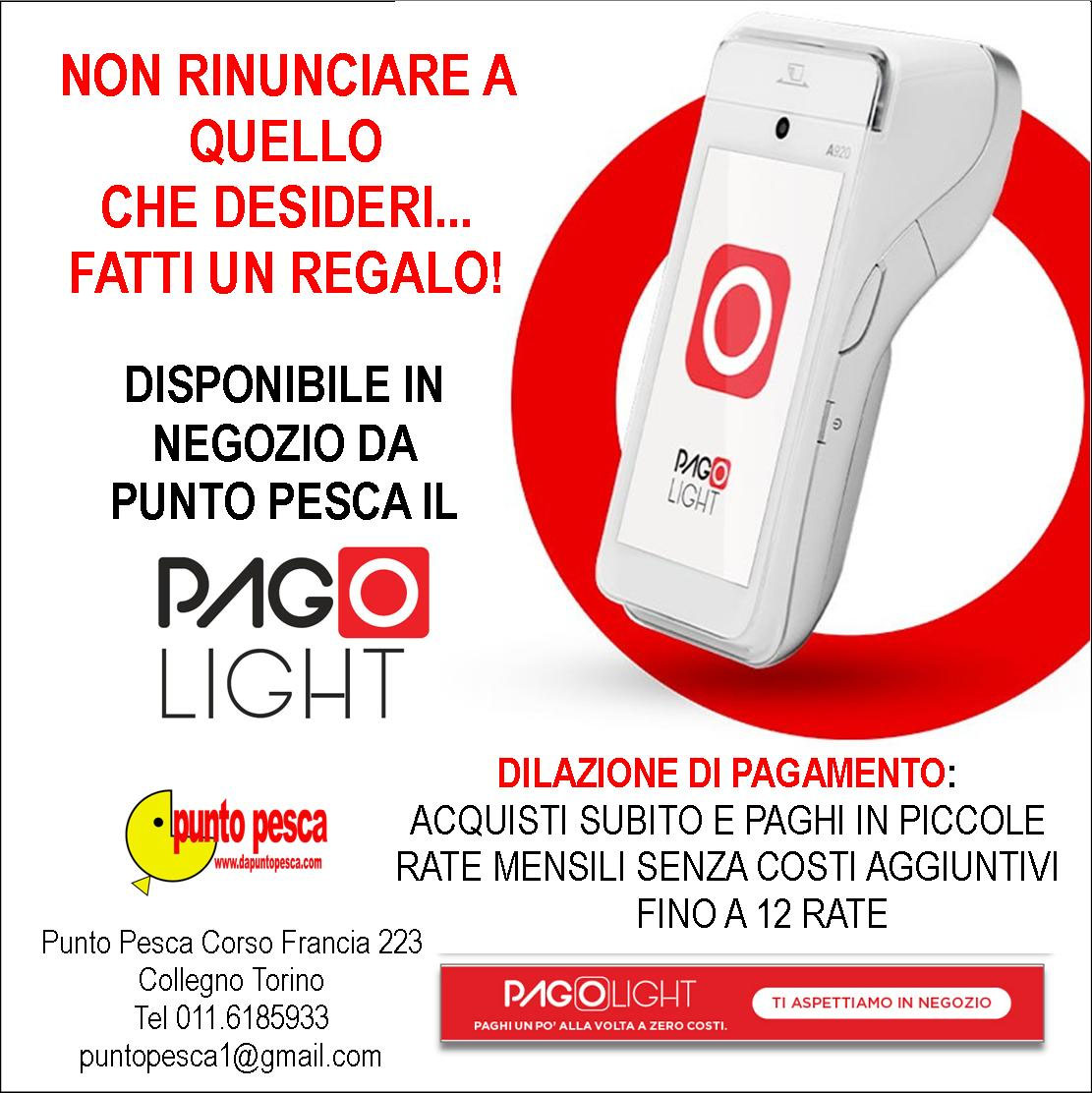 DA OGGI DISPONIBILE DA PUNTO PESCA IL PAGO LIGHT! - Blog di Pesca ...