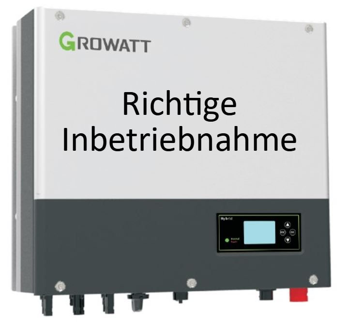 Inbetriebnahme von GROWATT-Wechselrichtern - kosyhome Smart Home