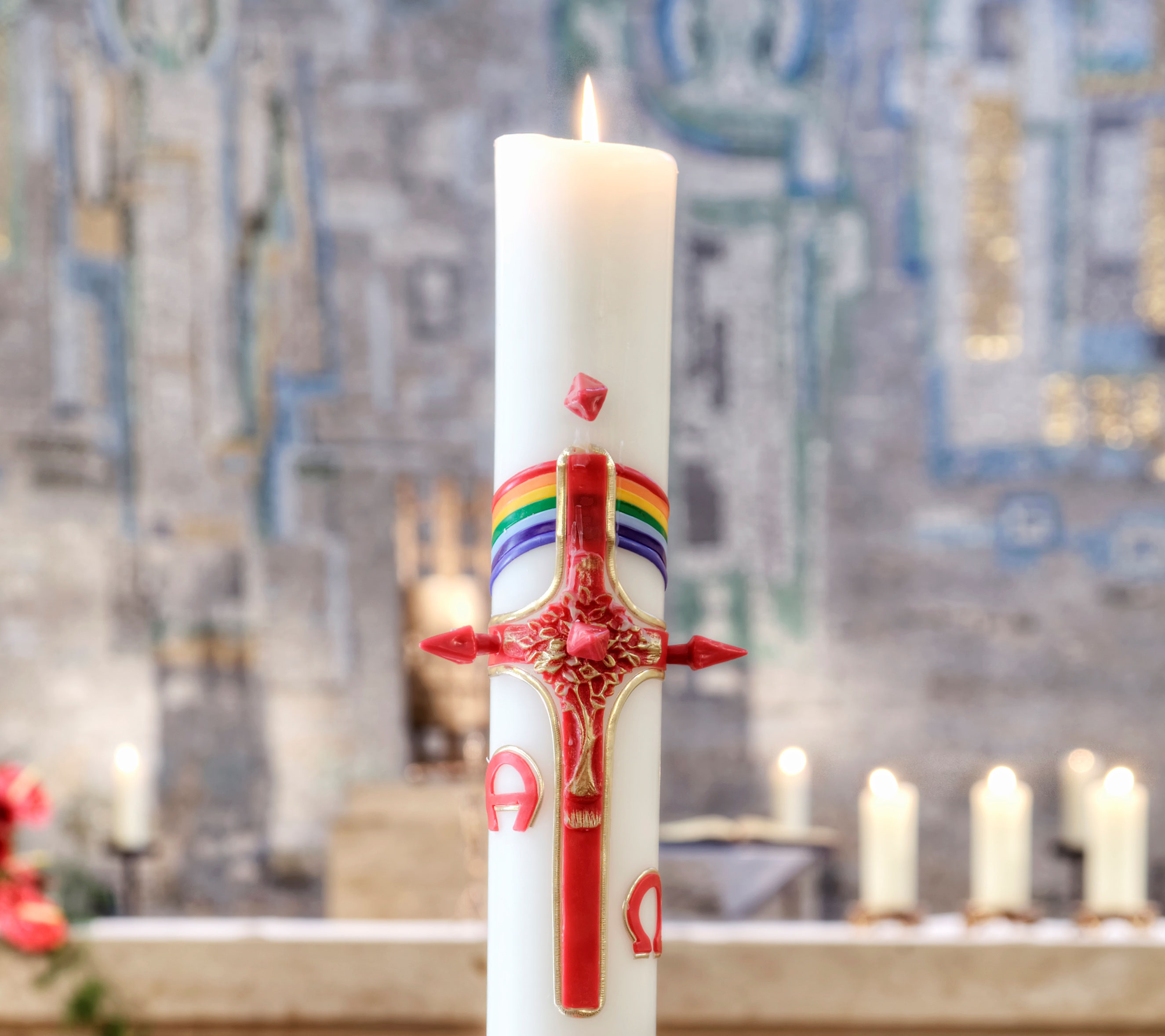 Christus, dein Licht - Ostern in St. Barbara - Kirchort St. Barbara