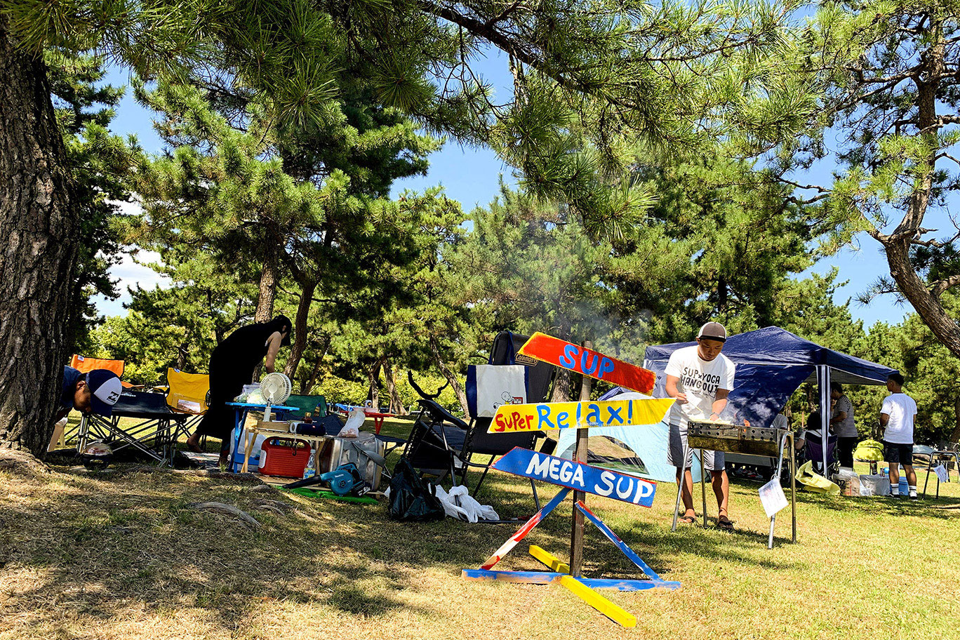 手ぶらでできちゃう！BBQ(^^) - BIWAKOxSUPxYOGA ｜ 琵琶湖 SUP YOGA 公式ページ