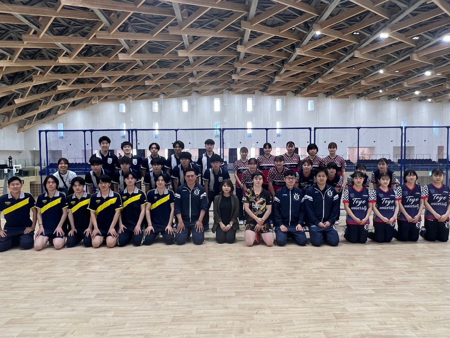 TOYOスポーツセンター・HELSPOアリーナ開設こけら落としイベント「TOYO ATHLETE FORUM」 - 東洋大学一部体育会卓球部 ...