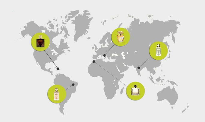 El Mapa de Fragancias Oriflame - Página web de mundooriflameperu