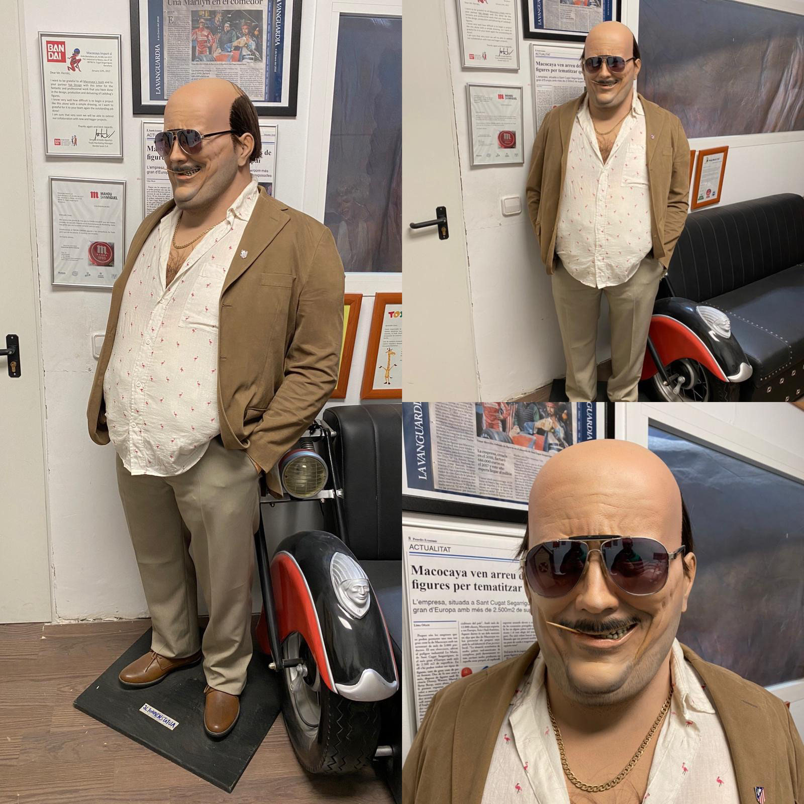 Réplica de José Luis Torrente en Mundo Temático - Mundo Temático ...