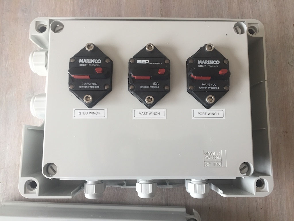 Custom Boat Project - Winch Breaker Box - DIY Projects