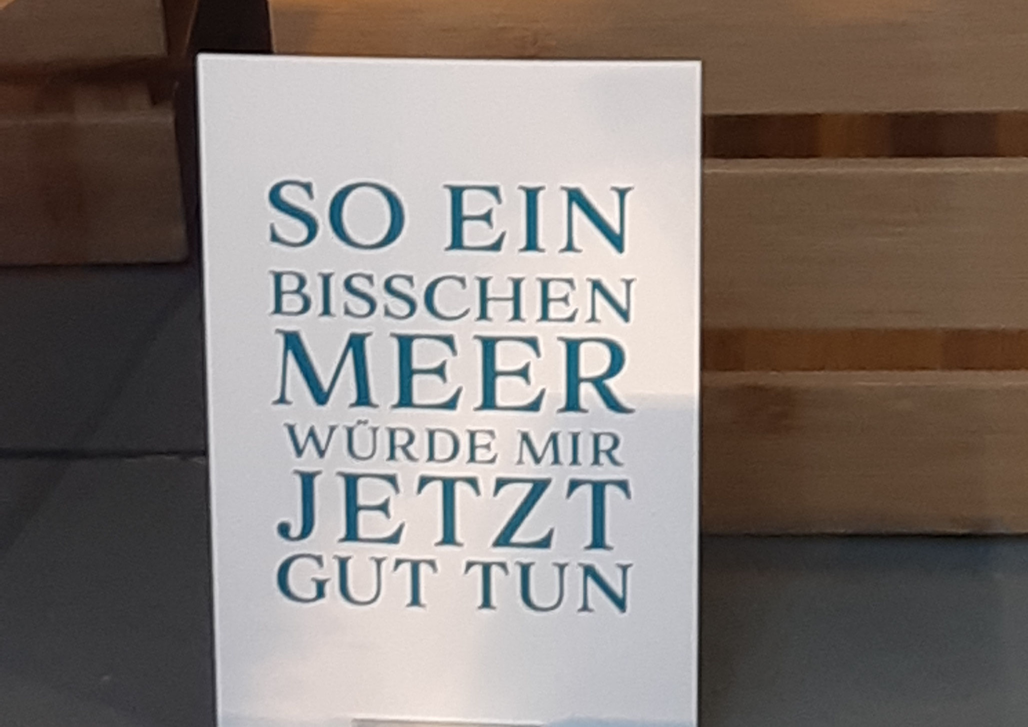 Ich brauch mehr Meer - Schöni Ferie