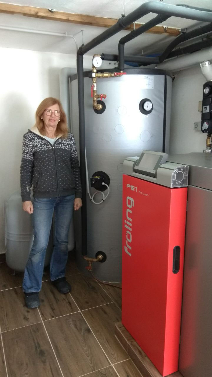 Einfamilienhaus mit Pellets beheizen - Perkitsch Gas Wasser Heizung