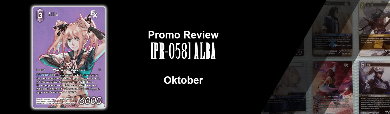 Oktober Promo: [PR-058] Alba - FFTCG.org