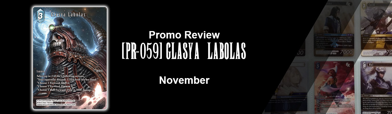 November Promo: [PR-059] Glasya Labolas - FFTCG.org