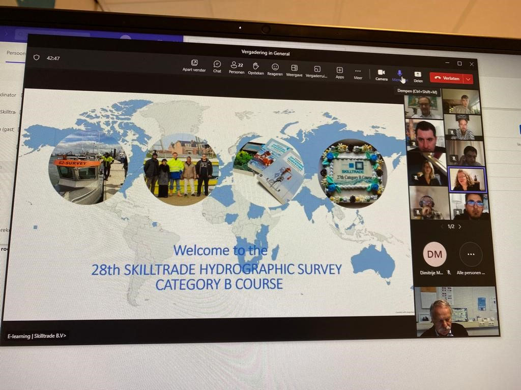 Start of 28th class online! - Skilltrade Hydrographic Training