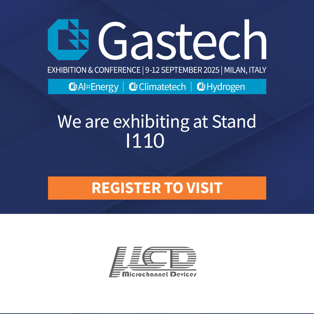 Gastech 2025 Milan - Microchannel Devices | PCHE