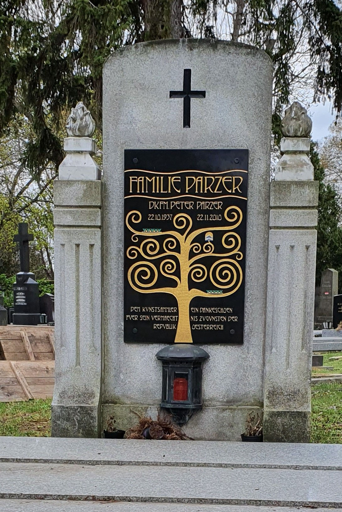 Peter Parzer (1937-2010) - Karins Blog über den Zentralfriedhof und ...