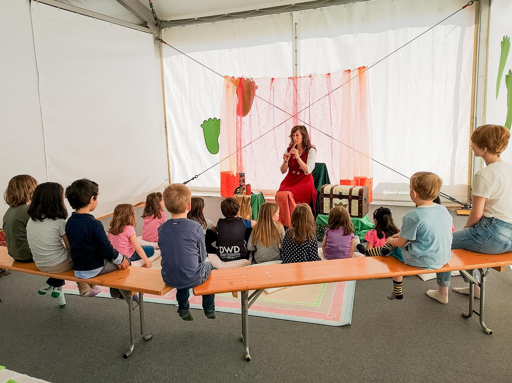 Kinderanimation an der KMU - small Foot