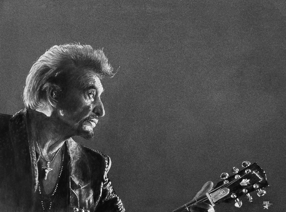 Johnny, l'inimitable - Les dessins de kofkof