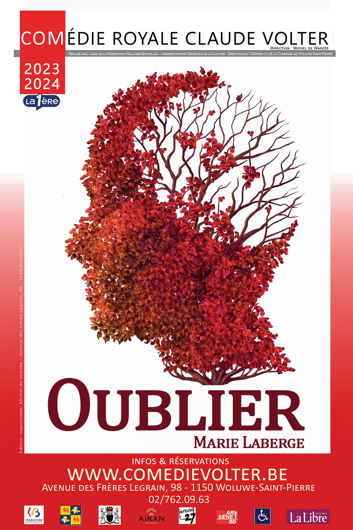 20 avril 2024 | Bruxelles : OUBLIER - Audioscenic ASBL