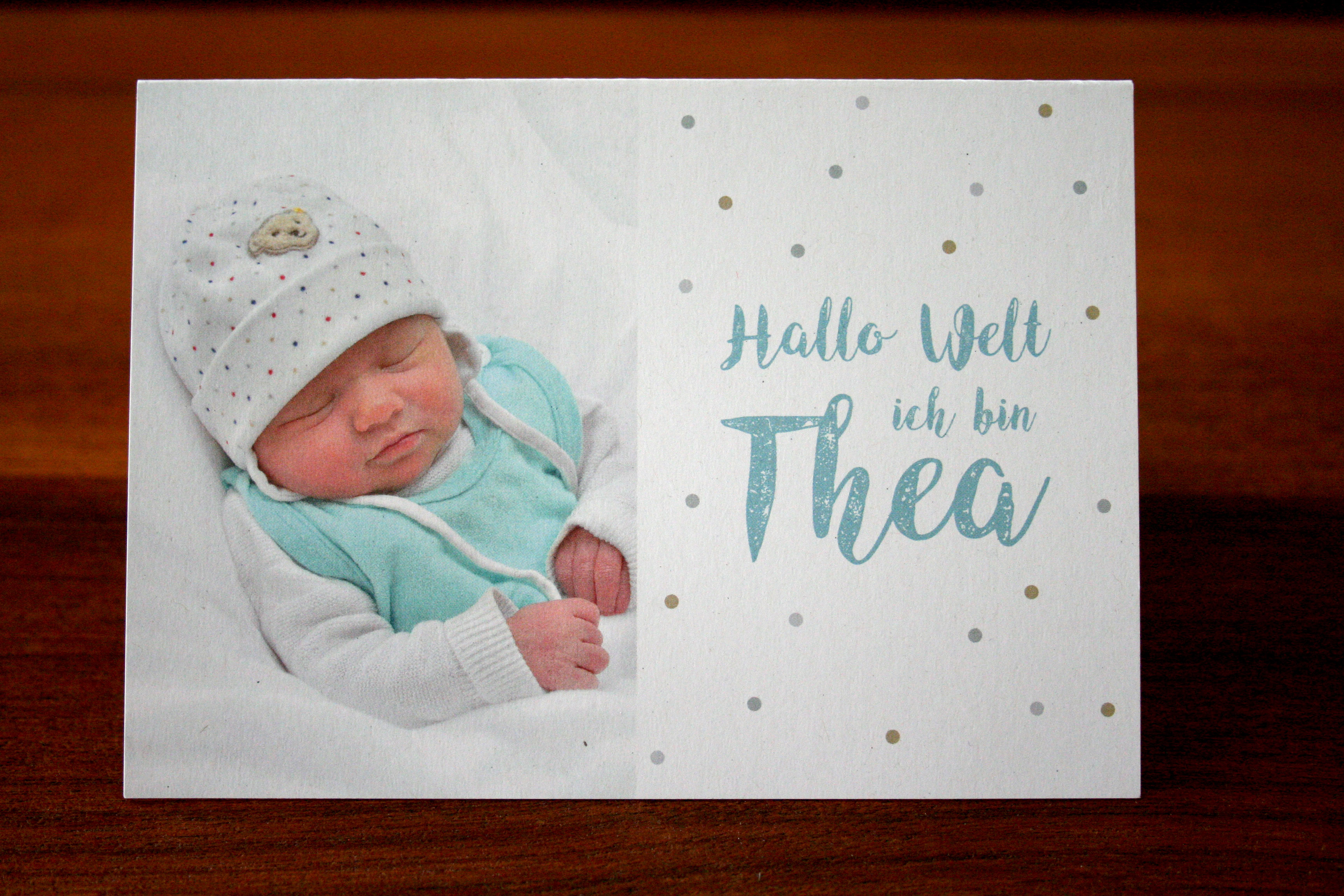 Pünktchen für Baby Thea - abracadabra-designs Webseite!