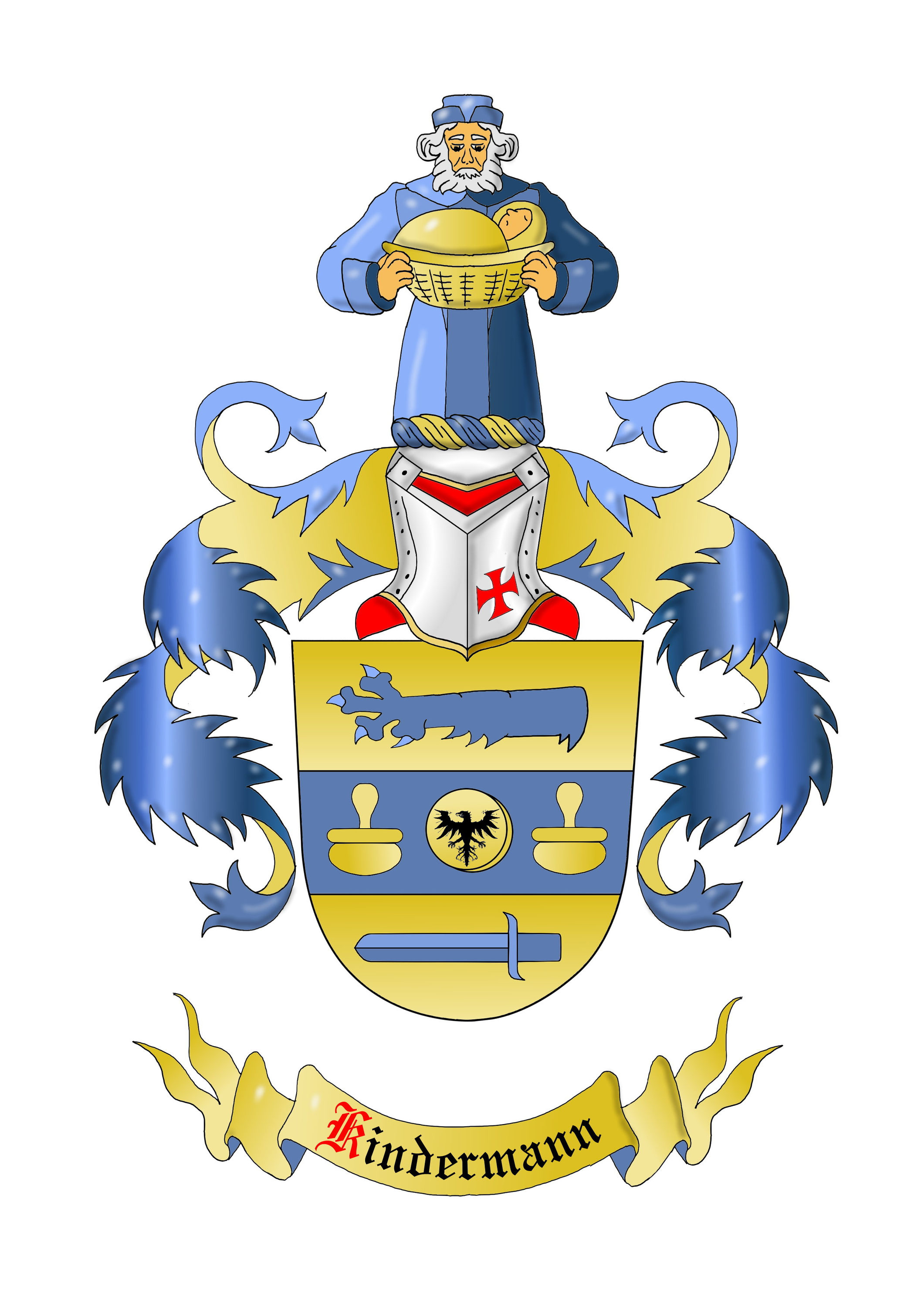 Familienwappen Vorlage Für Kinder