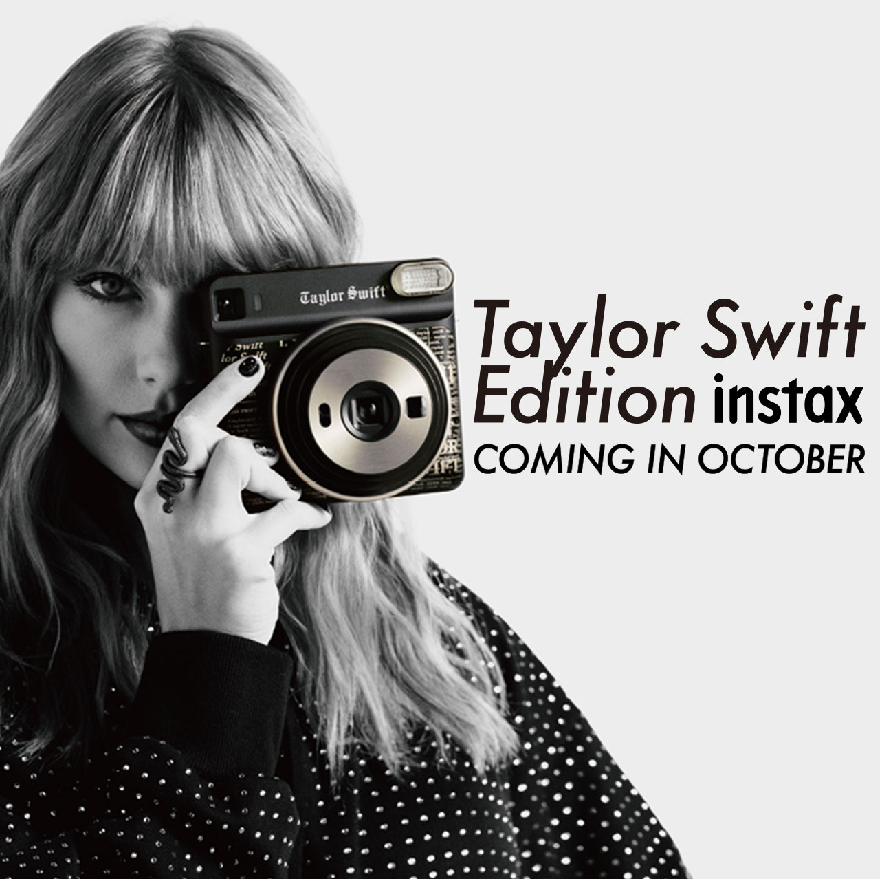 Taylor Unveils Her Special-Edition instax Camera - Taylor Swift Switzerland