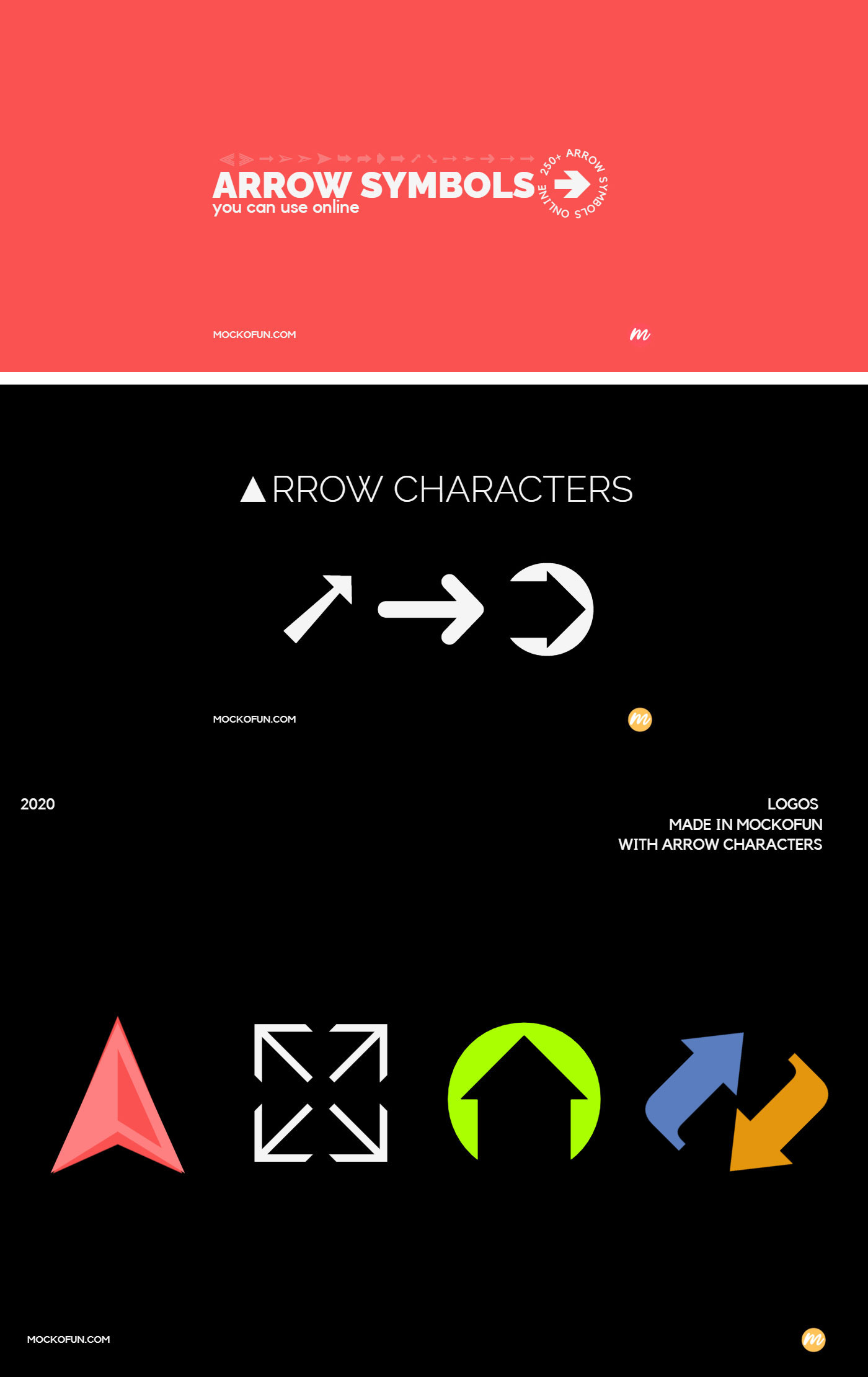 Font Arrow Symbols - Design Freebies