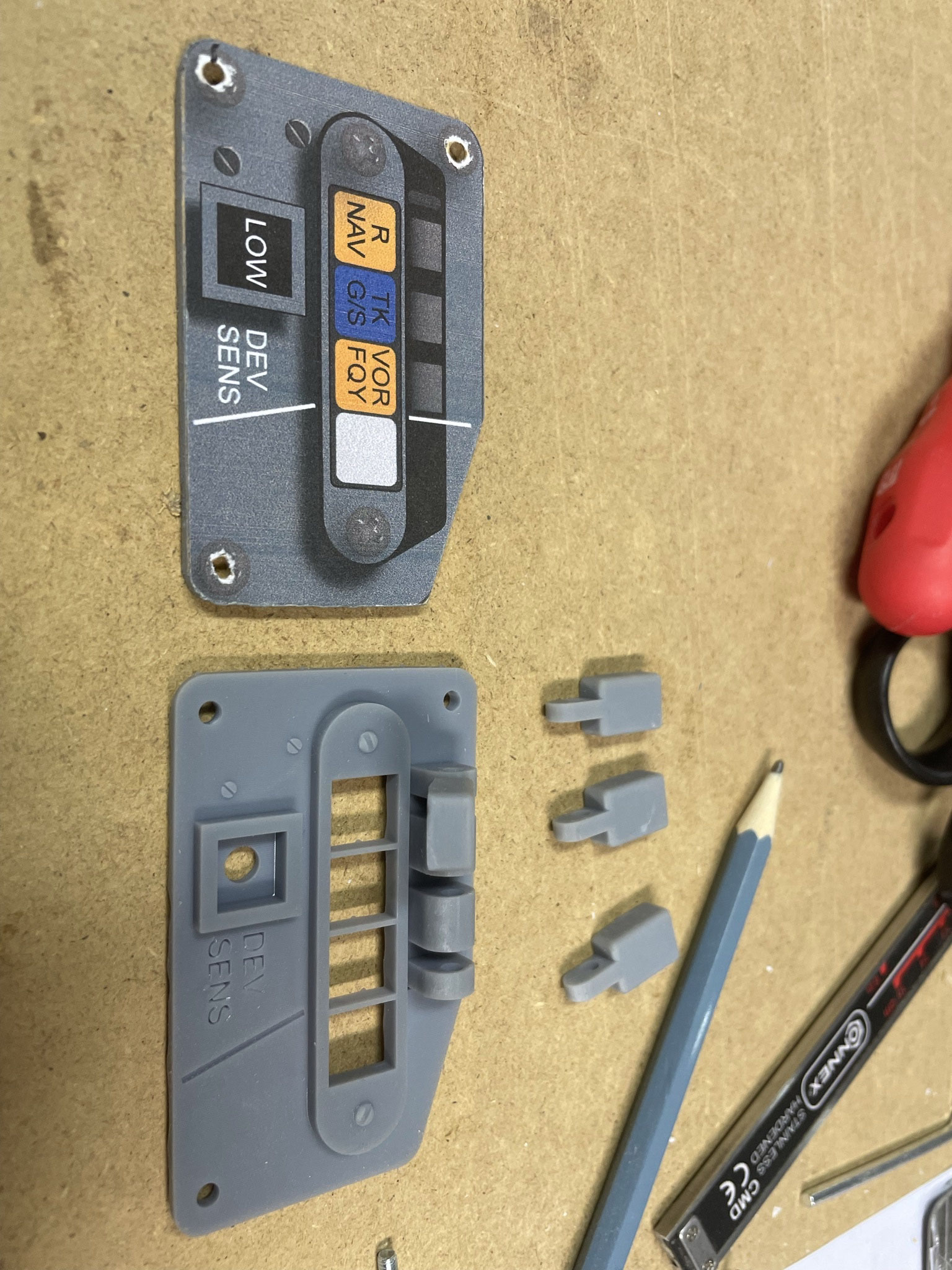 Concorde INS Alarmpanel - concorde-simulators Webseite!