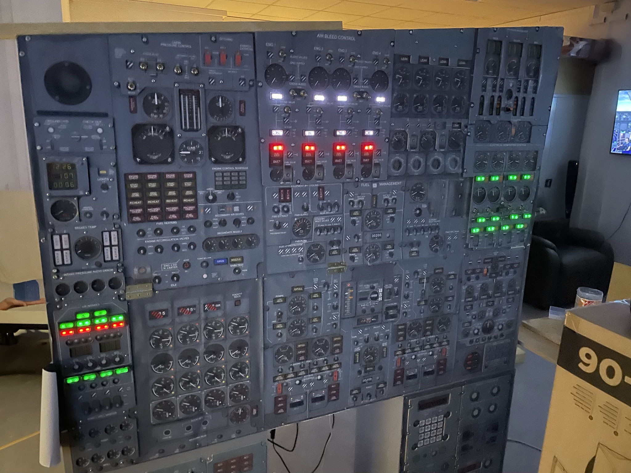 Concorde Update 12/2021 Ingenieur Panel - concorde-simulators Webseite!