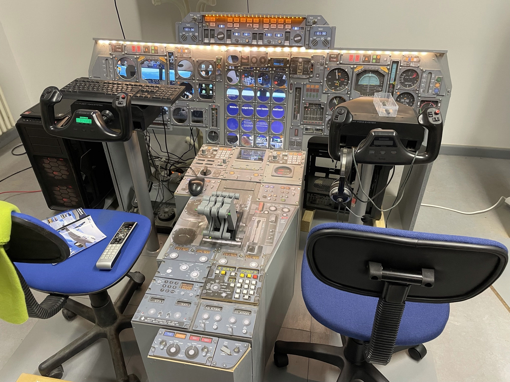 Concorde Update 11/2021 - Concorde Simulator BGBD – Homecockpit Projekt