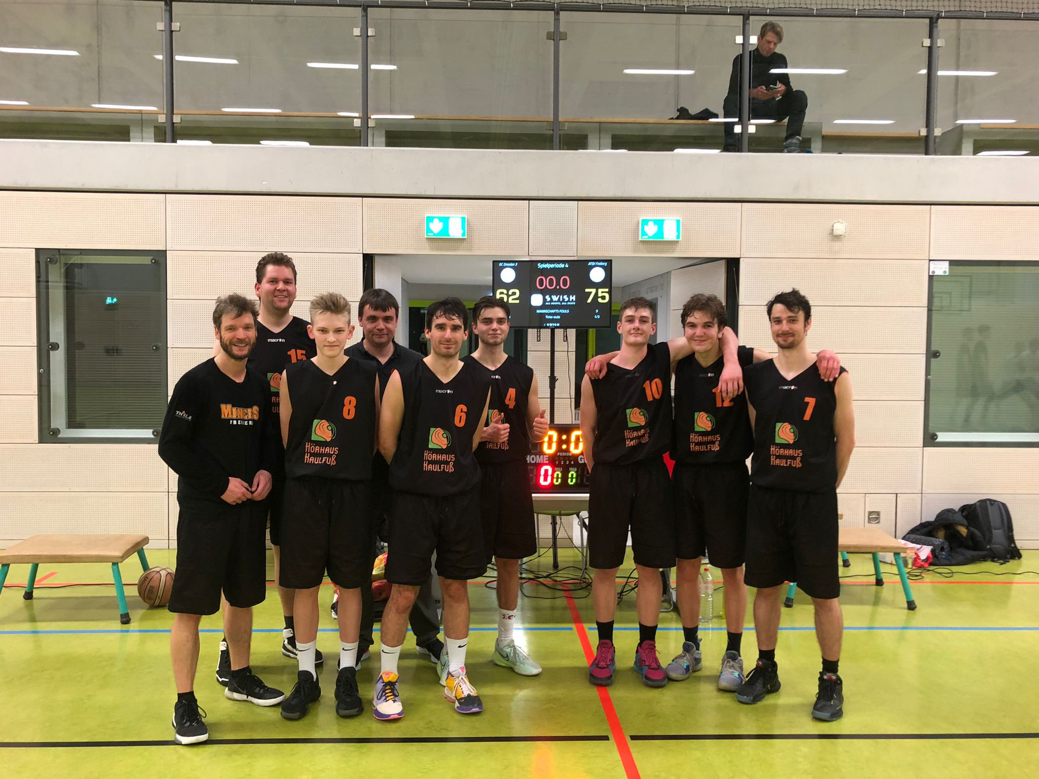 Miners Herren I feiern ersten Saisonsieg - MINERS Basketball in Freiberg!