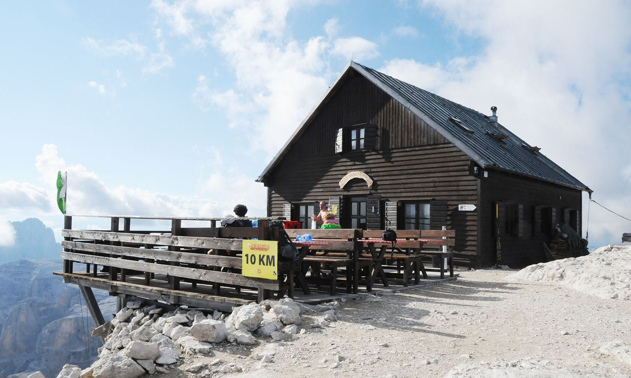 Passo Pordoi - Piz BOE' (Capanna Fassa) m.3150 - S.A.T. Sezione di Mori