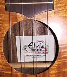 ウクレレ紹介 ELVIS K100C - k9 music school 【無料体験受付中】
