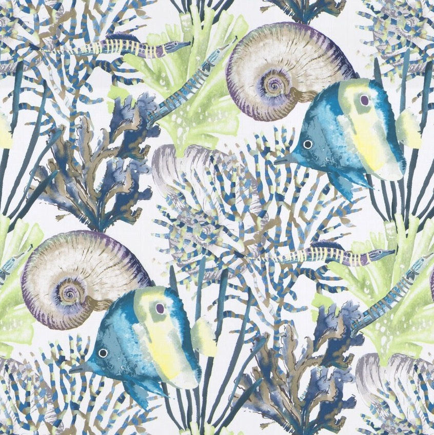 Muscheln & Fische - stoffdesign-fortmann