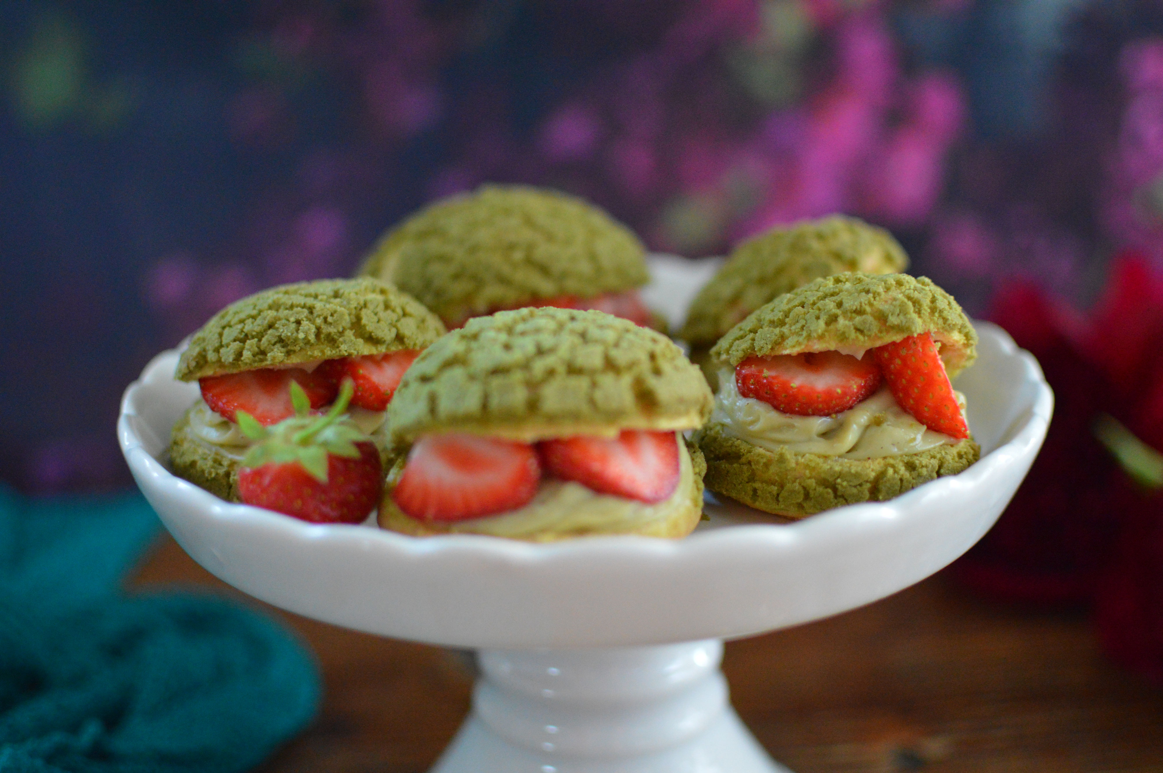 Matcha Pate au Choux - vesnas-suesses-welts Webseite!