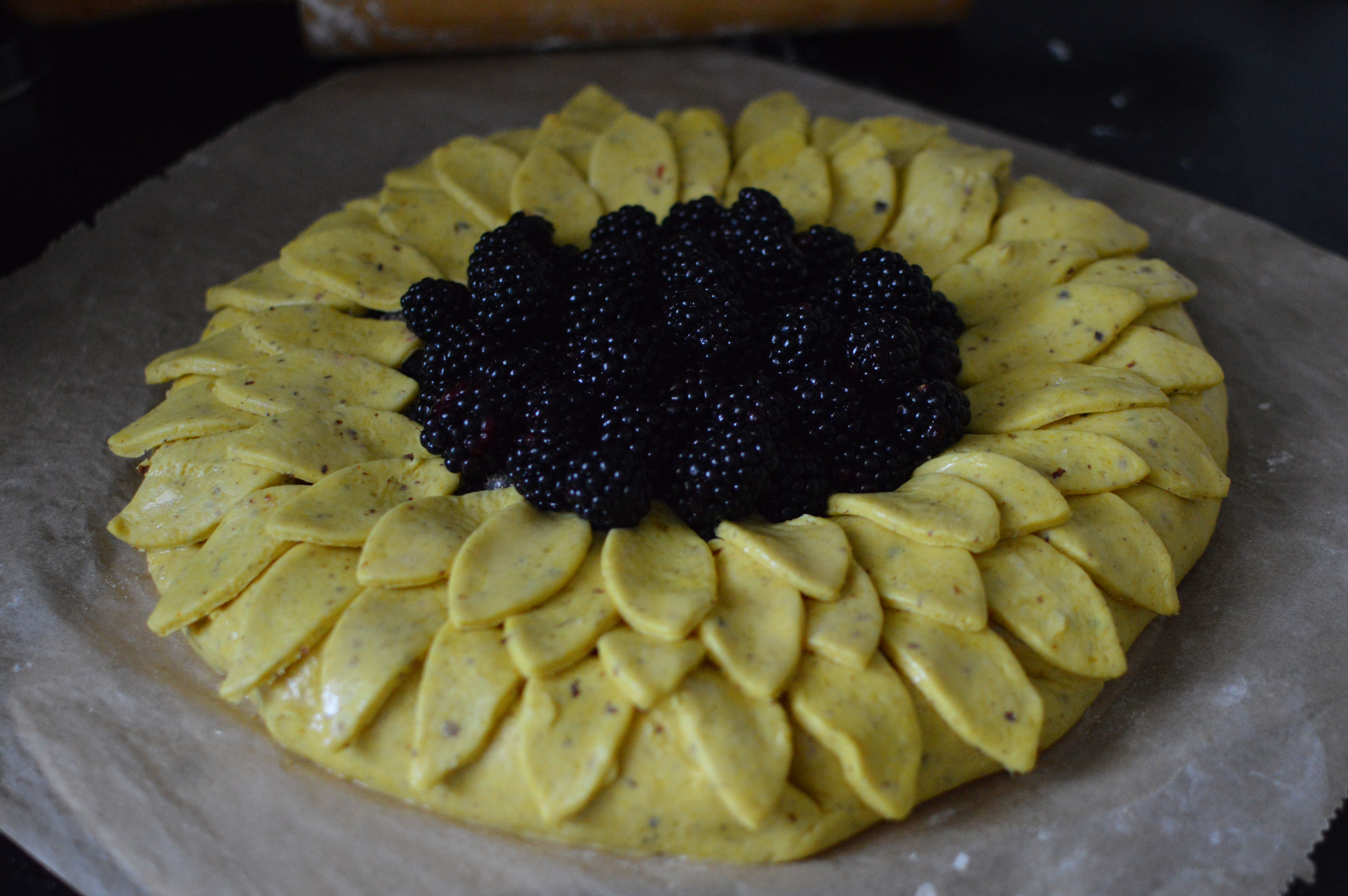 Sonnenblumen Galette - vesnas-suesses-welts Webseite!