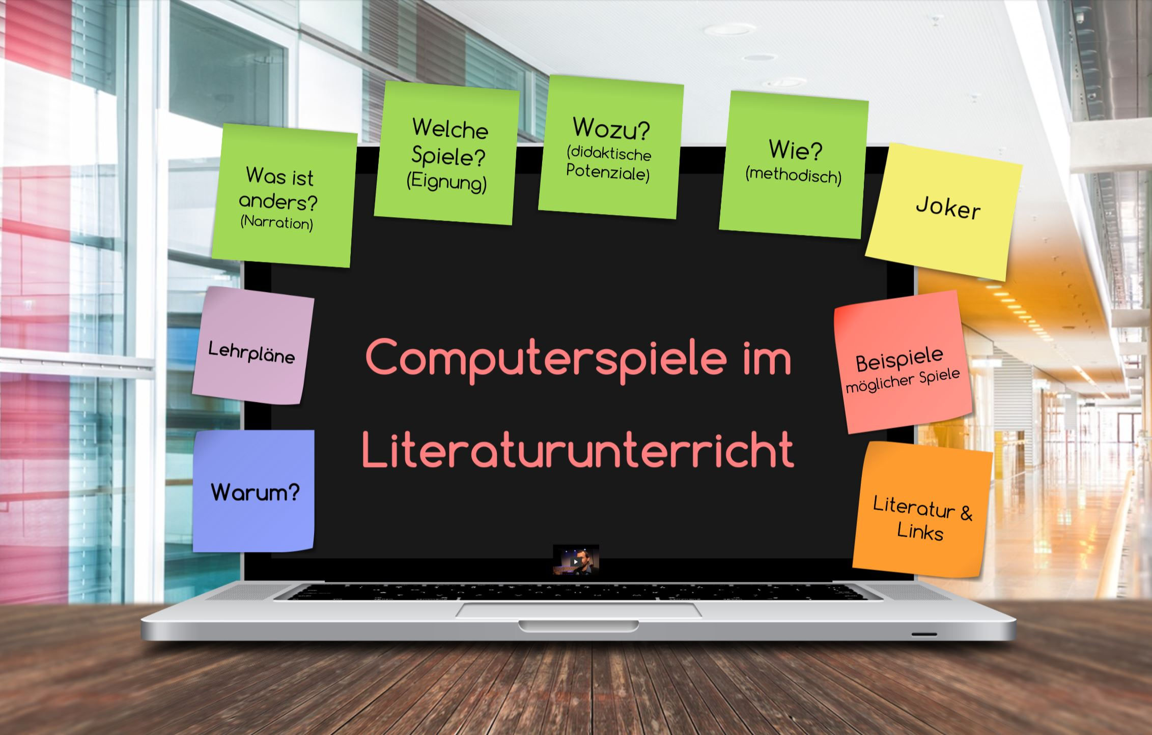 Computerspiele im Literaturunterricht - sonnigeeinsichtens Webseite!