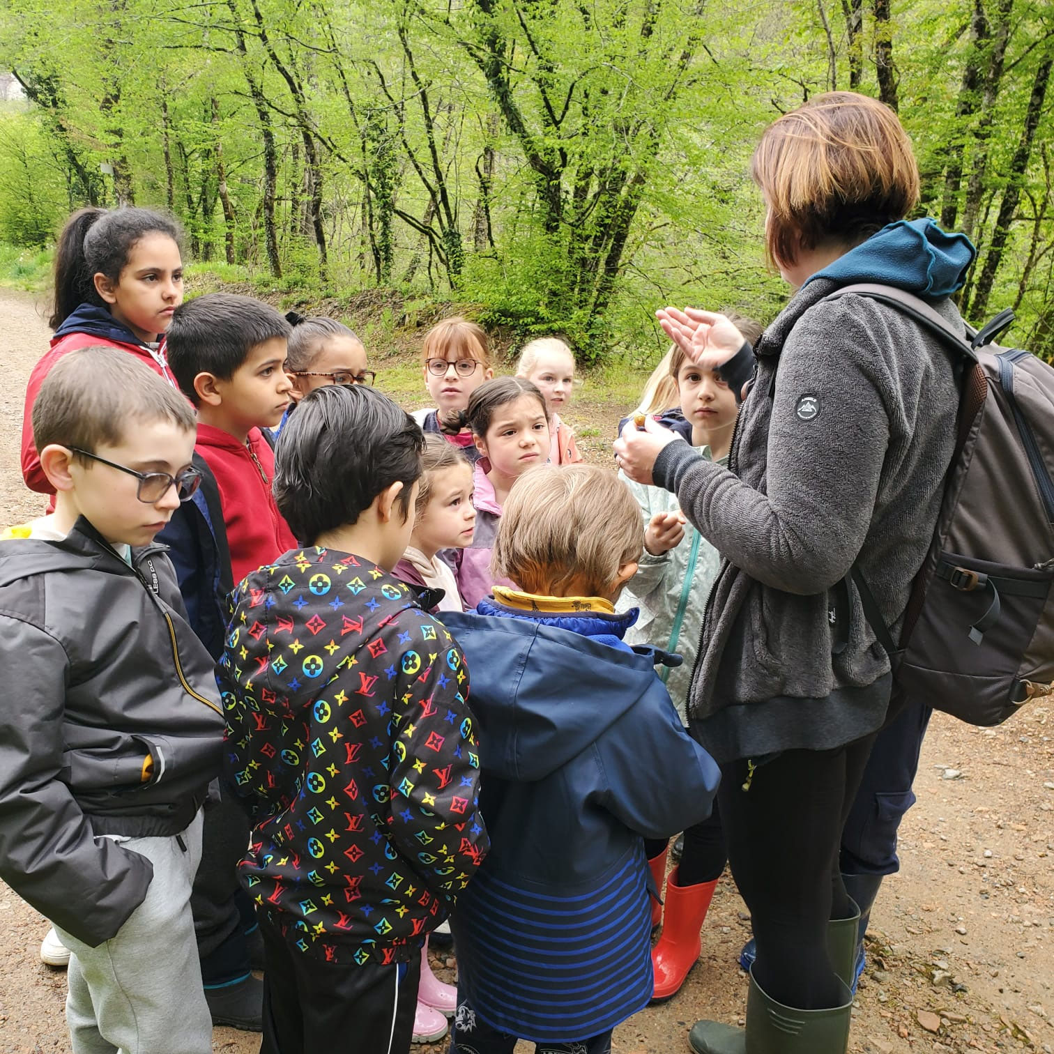 journée d'exploration - école élémentaire de Laguenne