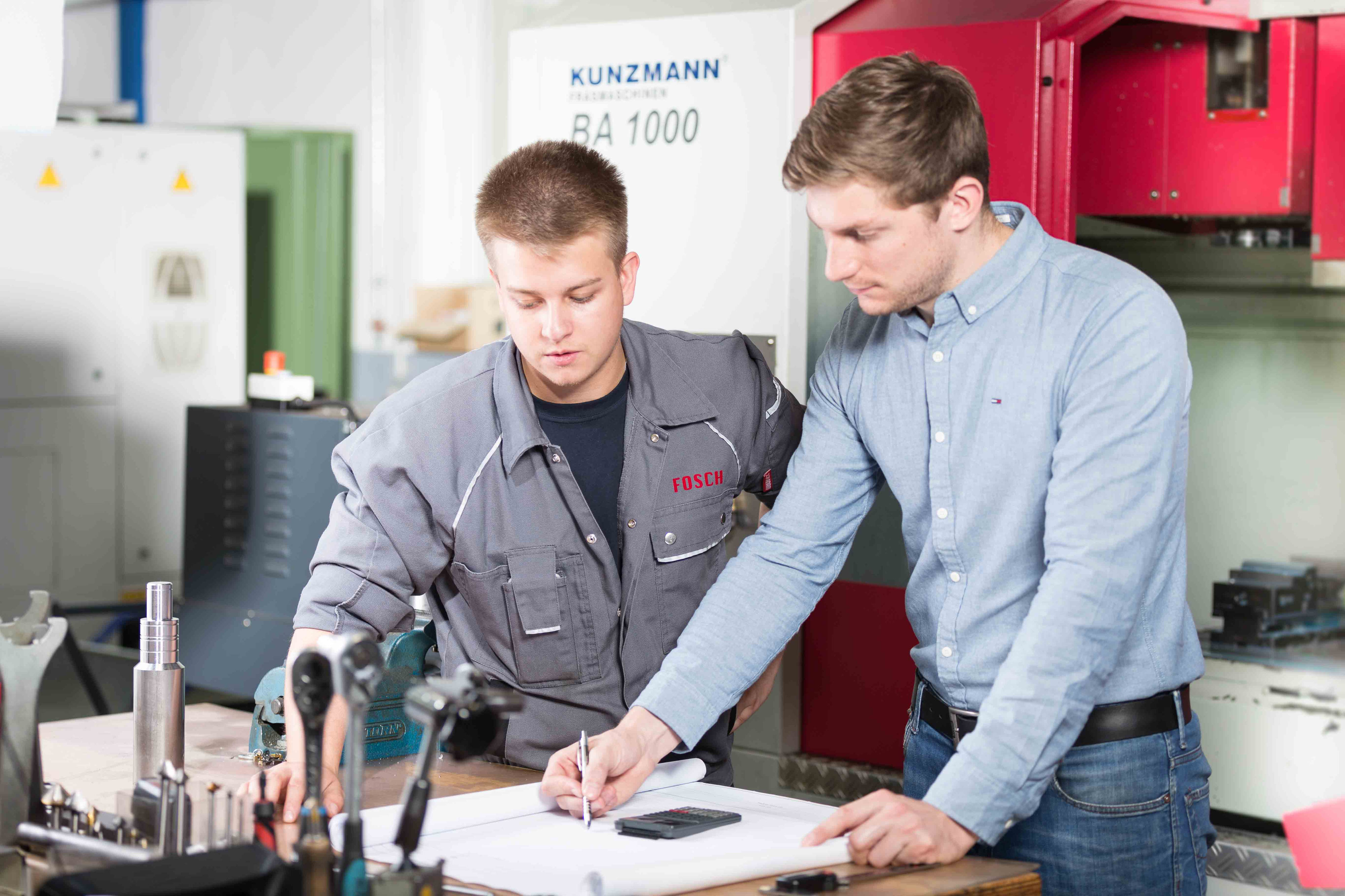 Fotoshooting bei Fa. Fosch im Werkzeugbau - Martin Görlitz