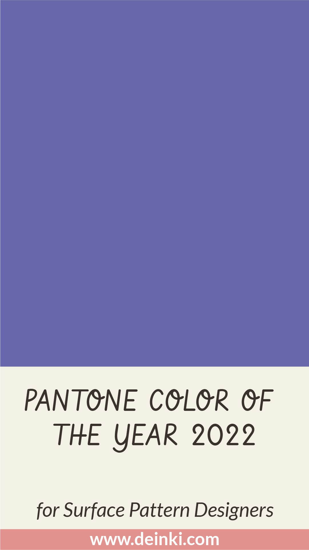 Pantone Color of the Year 2022 - DEINKI - Fashion + Surface Pattern Design