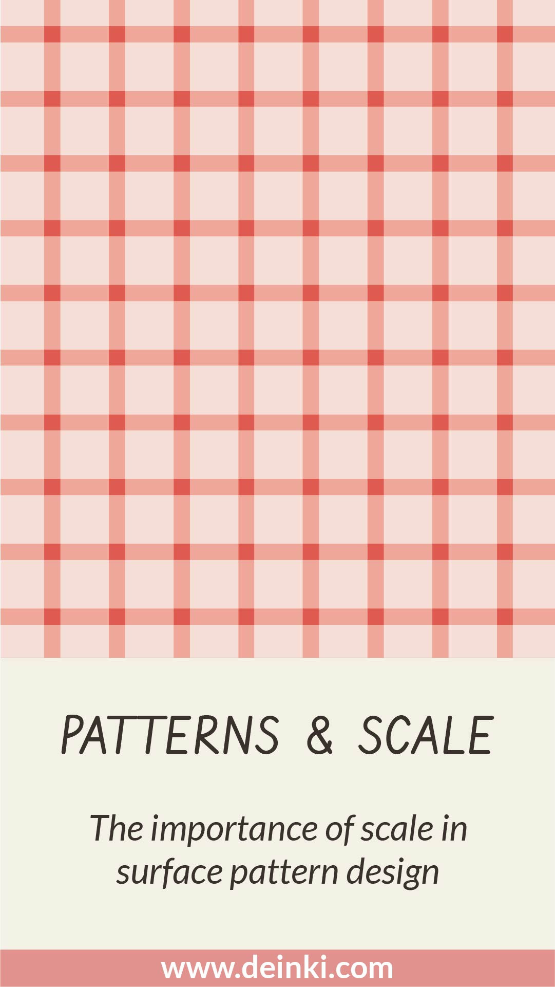 Patterns & Scale - DEINKI Studio - Surface Pattern Design